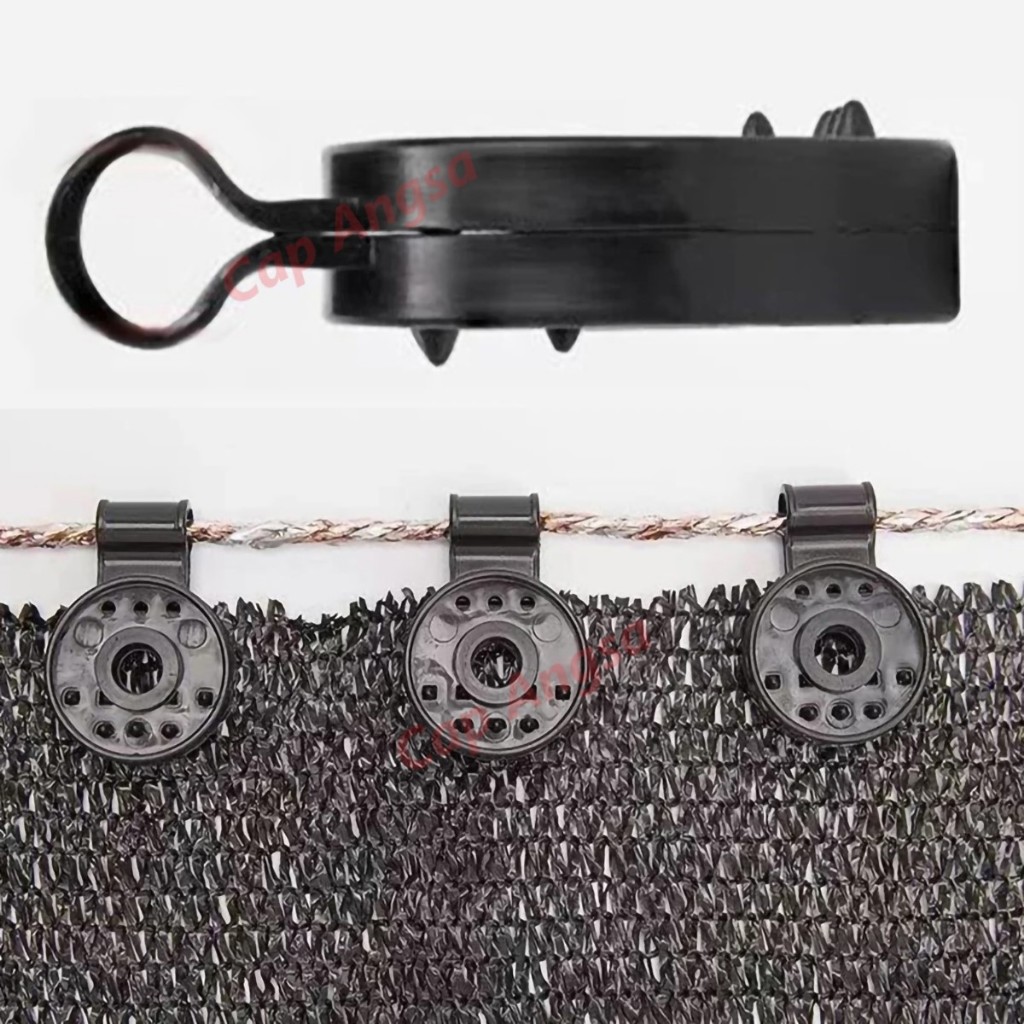 Jual PENJEPIT PARANET KLIP WARING JARING KAIT BULAT NET CLIP RUMAH KACA ...