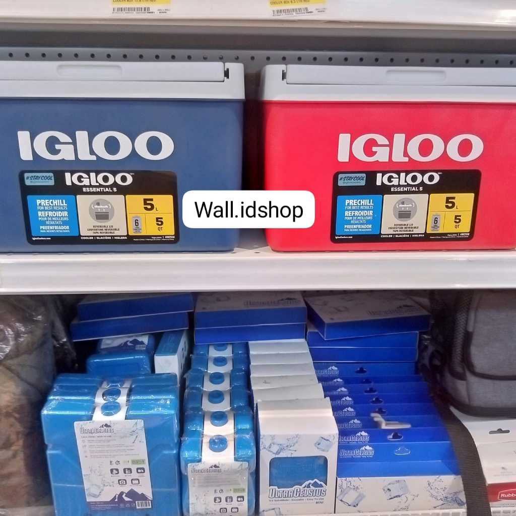 Jual Igloo 5 Ltr Cooler Box - Merah dan Biru | Shopee Indonesia
