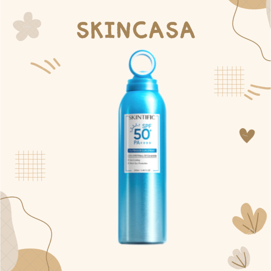 Jual Skintific Outdoor Sunscreen Spray SPF 50+ PA++++ 250ml | Shopee ...