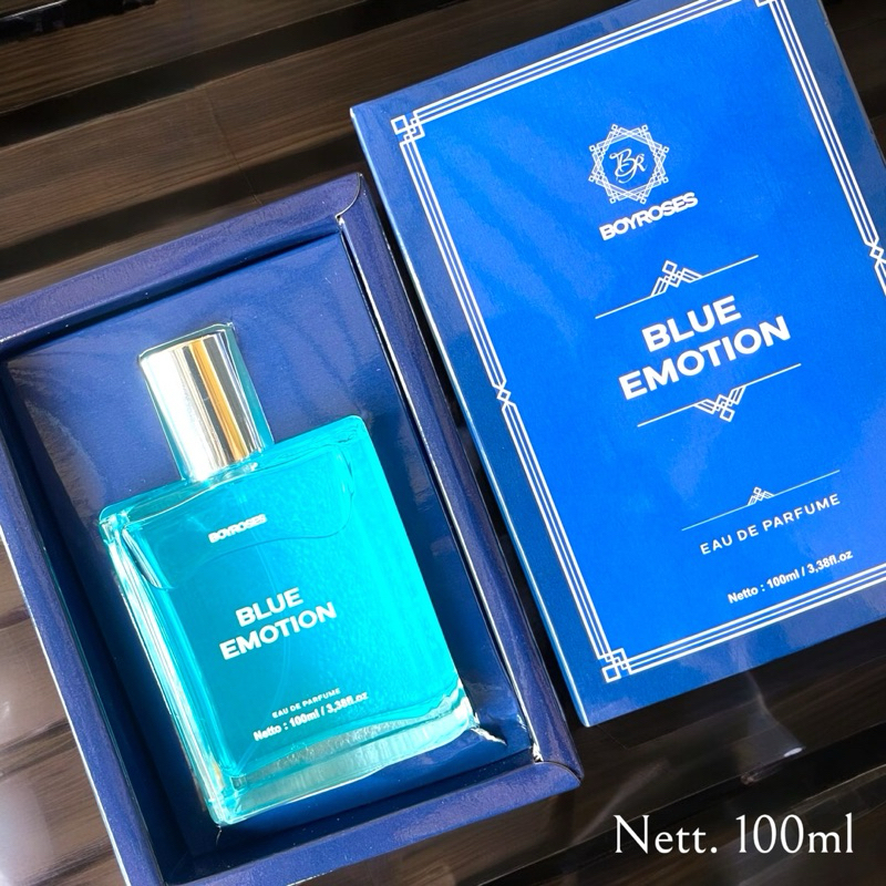 Jual Boyroses Parfum Blue Emotion wangi segar tahan lama 100ml | Shopee ...