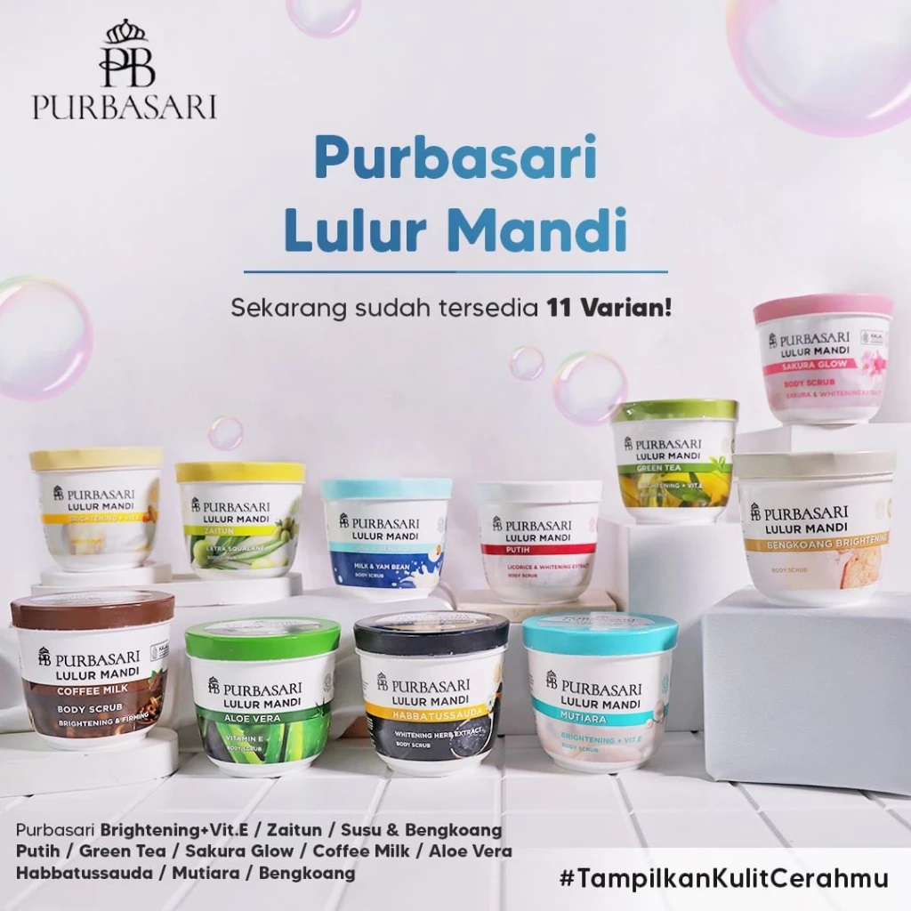 Jual PURBASARI LULUR MANDI 200GR (KEMASAN LAMA 235GR) | Shopee Indonesia