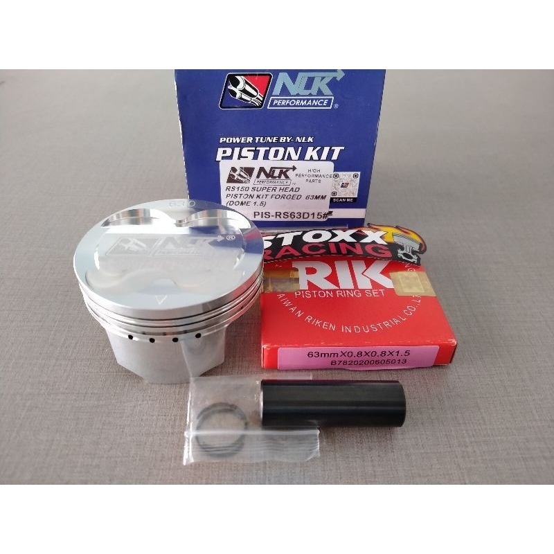 Jual PISTON FORGED NLK RACING 63 SONIC 150 CB 150 LED CBR 150 FACELIFT ...
