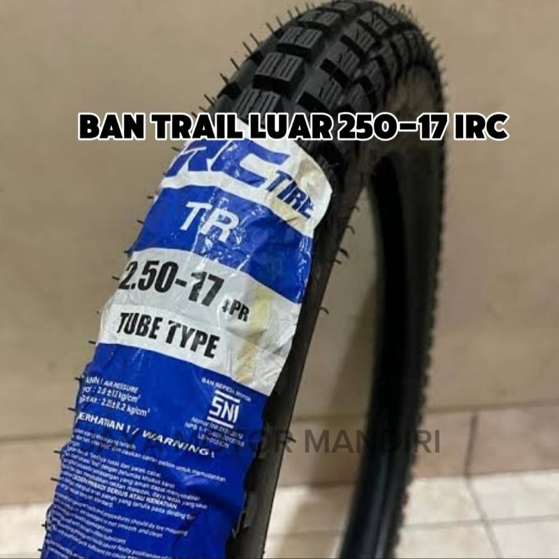 Jual BAN TRAIL IRC 250-17 ORIGINAL JAYA MOTOR MANDIRI | Shopee Indonesia