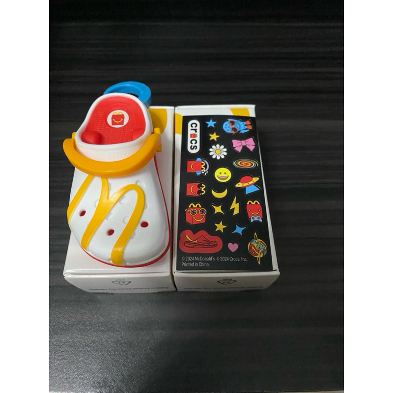 Jual McD X Crocs Golden Arches Crocs Toy ( White ) | Shopee Indonesia