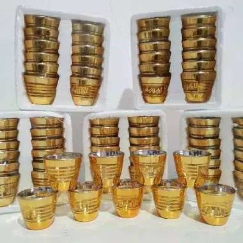 Jual gelas zam zam/gelas cucing 1 lusin isi 12pcs | Shopee Indonesia