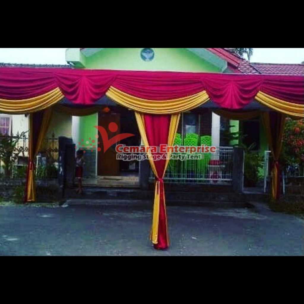 Jual TENDA PESTA, TENDA HAJATAN, TENDA DEKORASI UKURAN 4M X 6M | Shopee ...