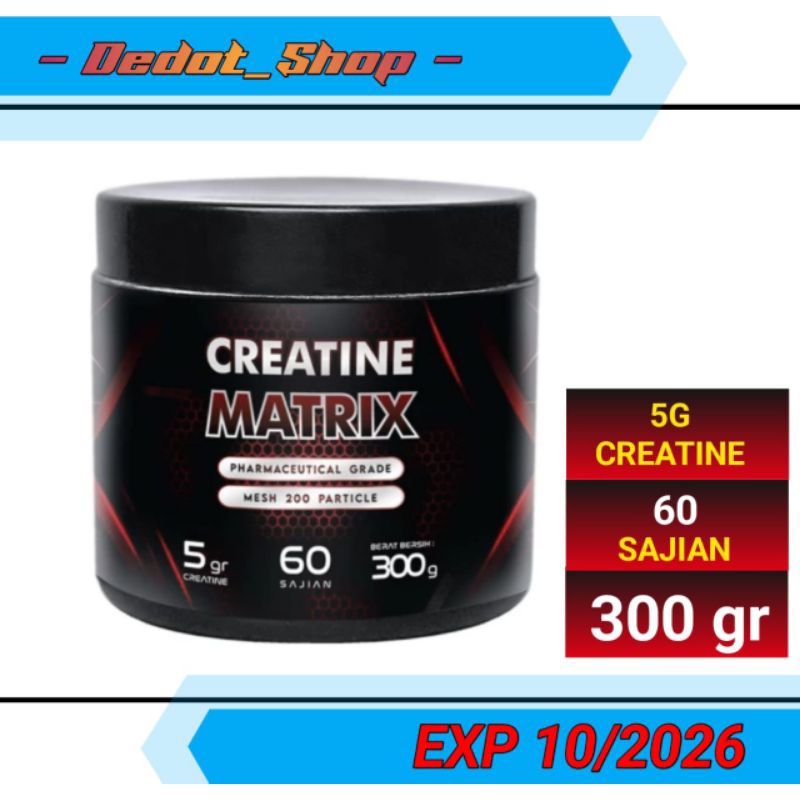 Jual Creatine Matrix PV PROVUS 300gr 60 sarvings Pharmaceutical grade ...