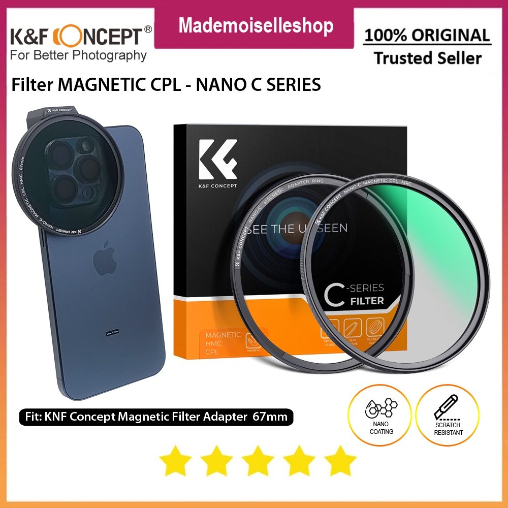 Jual KNF CONCEPT Magnetic Filter CPL 67mm - Nano Coating C Series ...