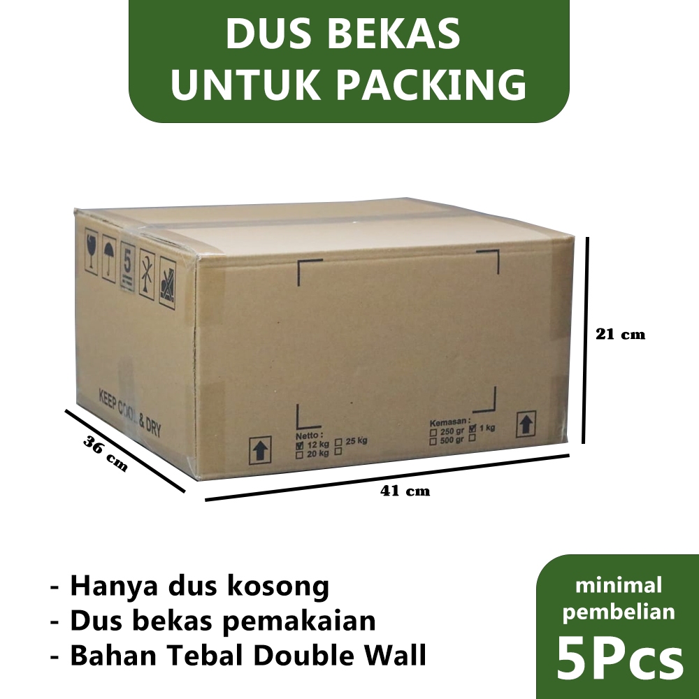 Jual Kardus Packing Box Karton Bekas Tebal Kuat Besar untuk Penyimpanan ...