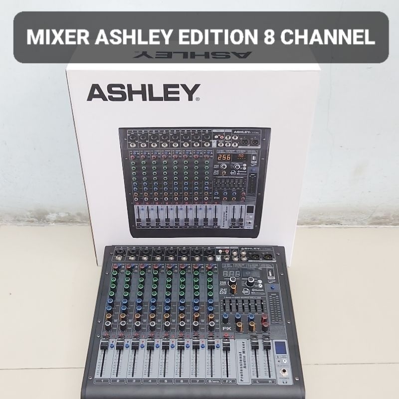 Jual ASHLEY Mixer EDITION 8 Channel Series Bluetooth Digital Effect ...