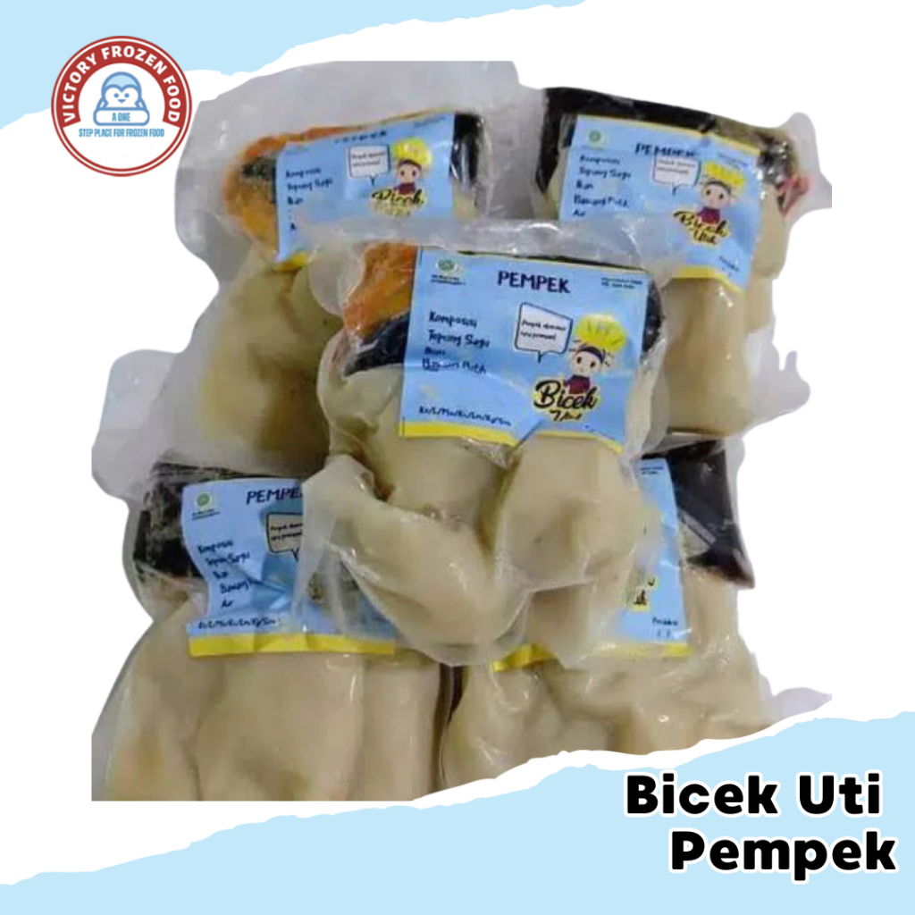 Jual Pempek Bicek Uti 100gr/Victory Frozen Food | Shopee Indonesia