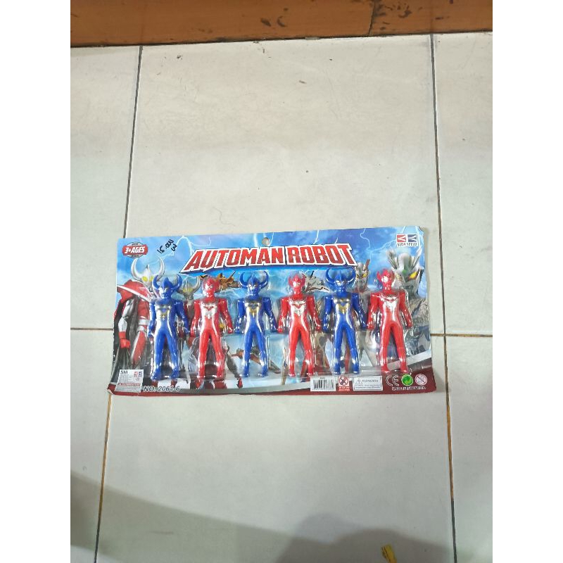 Jual Mainan anak Automan Robot 6 pcs | Shopee Indonesia
