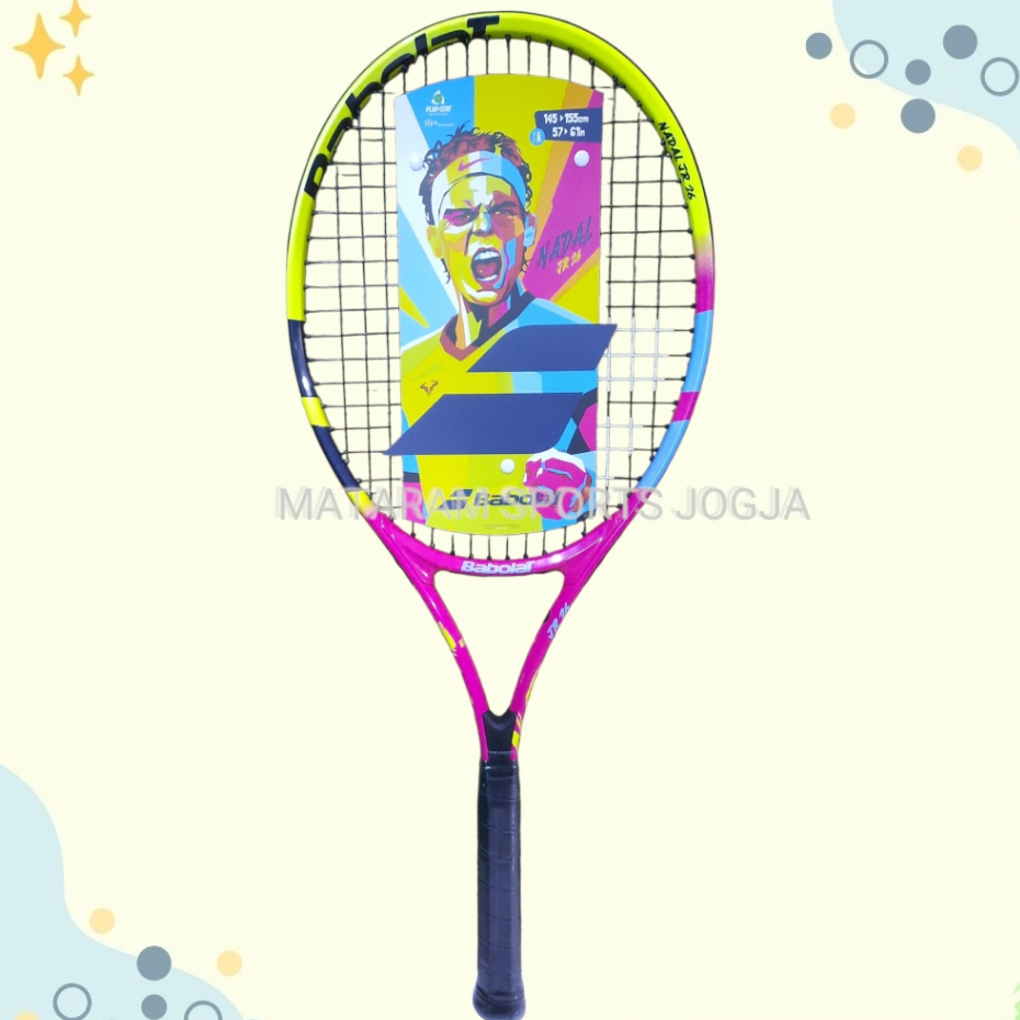Jual Raket Tenis Lapangan Anak Babolat Rafa Nadal Junior Vamos 26 ...