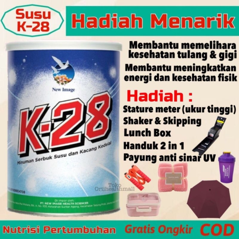 Jual Susu K28 Original Penambah Tinggi Badan Atlit Voli Susu Bumil | Shopee Indonesia