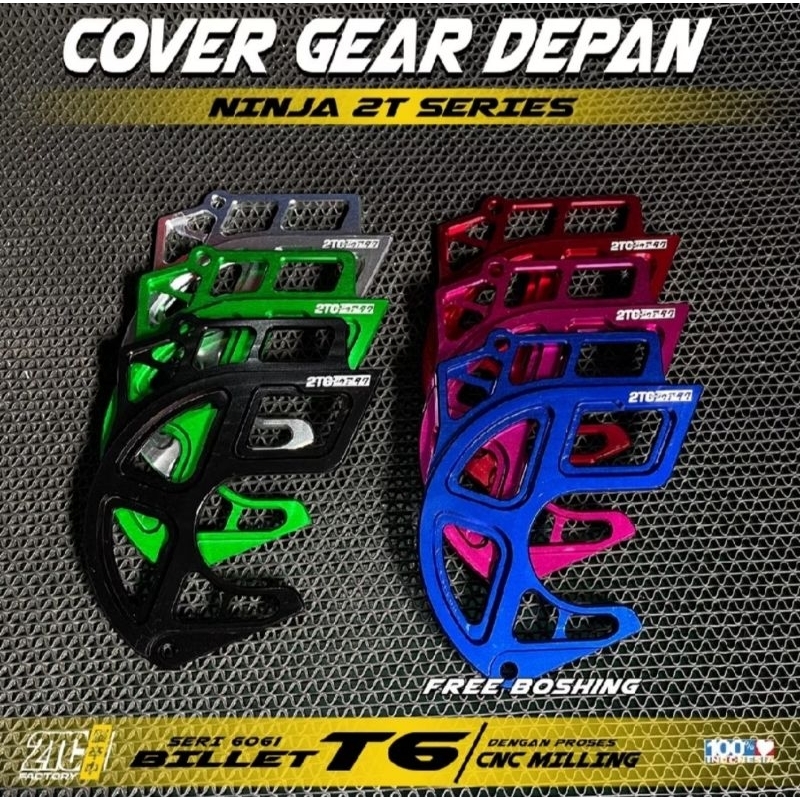 Jual COVER GEAR RANTAI DEPAN NINJA TUTUP GEAR DEPAN NINJA R RR SS M BY 2TC | Shopee Indonesia
