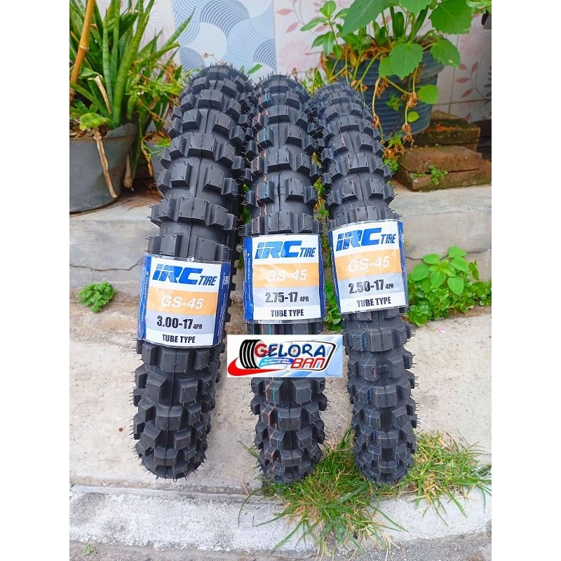 Jual Ban Cros Irc GS45 250-17 ban 275-17 ban 300-17 ban irc cros ring ...
