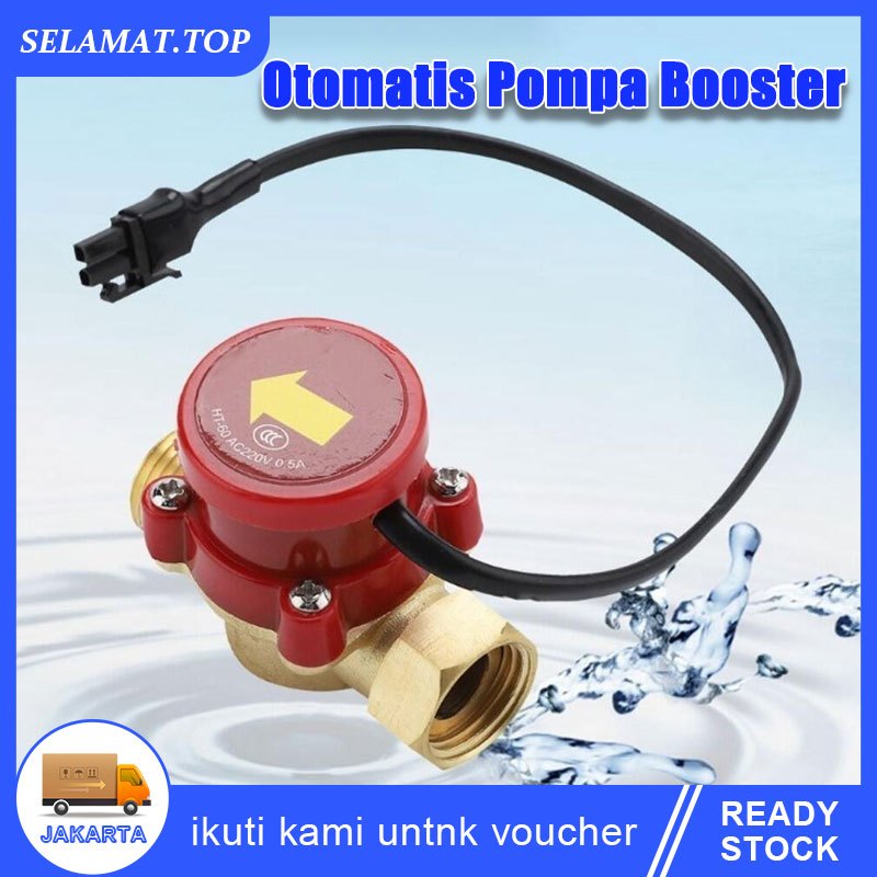 Jual Saklar Otomatis Pompa Booster 1/2 inch saklar Water Flow Switch ...