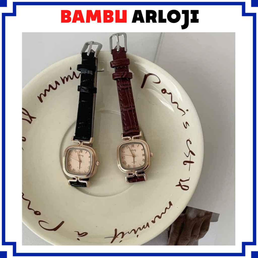 Jual BAJ Jam Tangan Quartz Strap PU Analog Strap Leather Kulit Croco ...