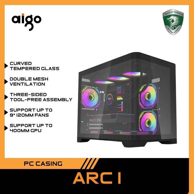 Jual CASING AIGO ARC1 BLACK | Shopee Indonesia