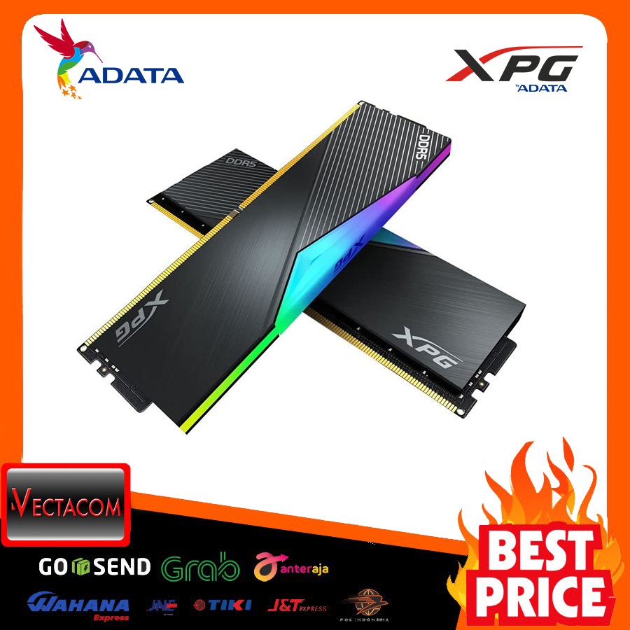 Jual Ram ADATA DDR5 XPG LANCER RGB 32GB (2X16GB) Dual Channel - 6400MHz ...