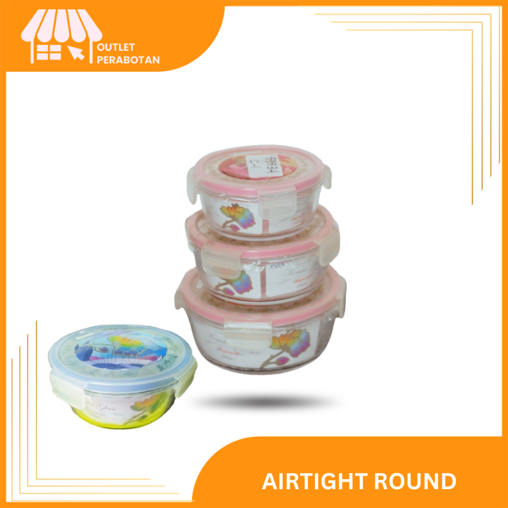 Jual FOOD CONTAINER / KOTAK MAKAN BULAT 58533- | Shopee Indonesia