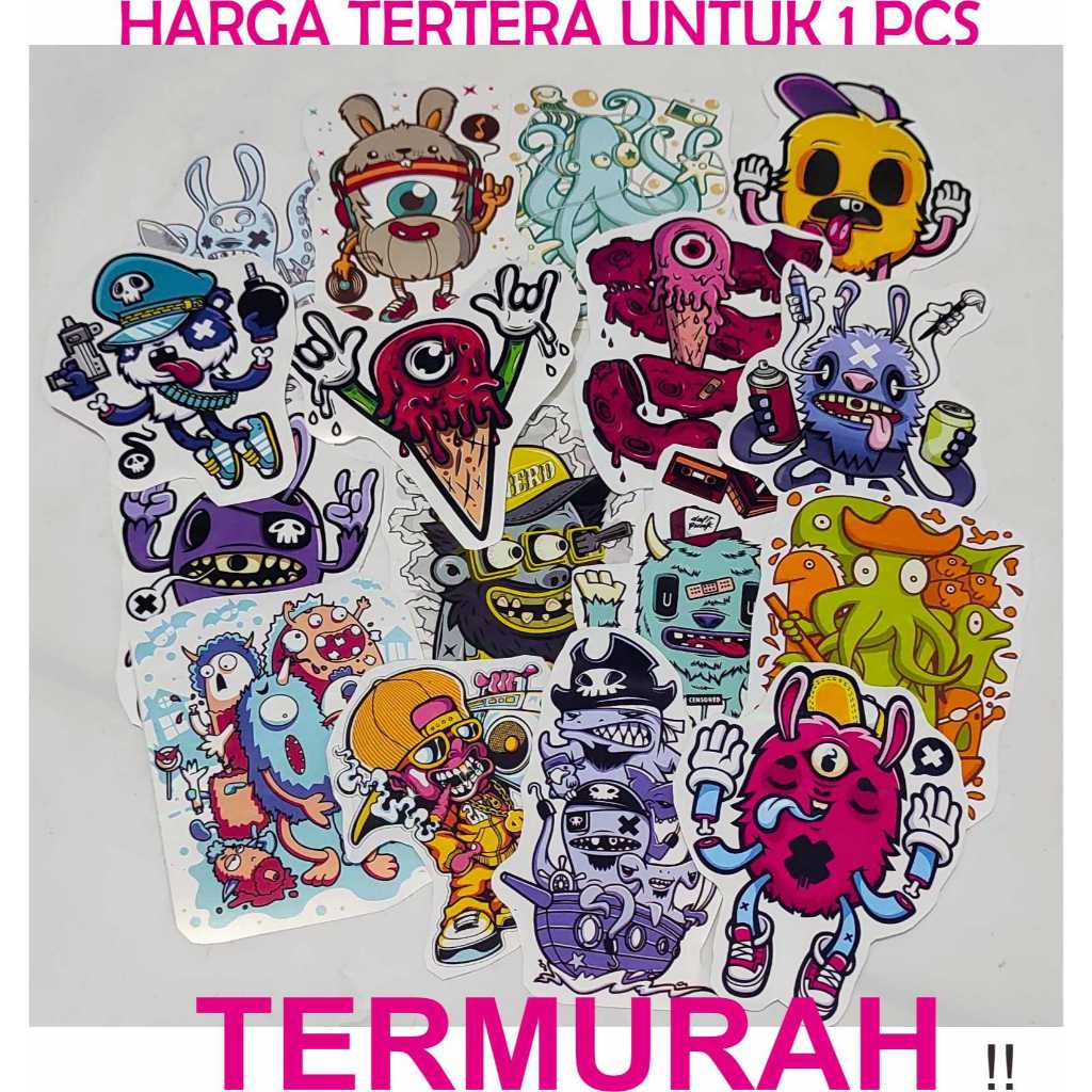 Jual Sticker Hypebeast Stiker Aesthetic Aksesoris Laptop Hp Anti Air ...