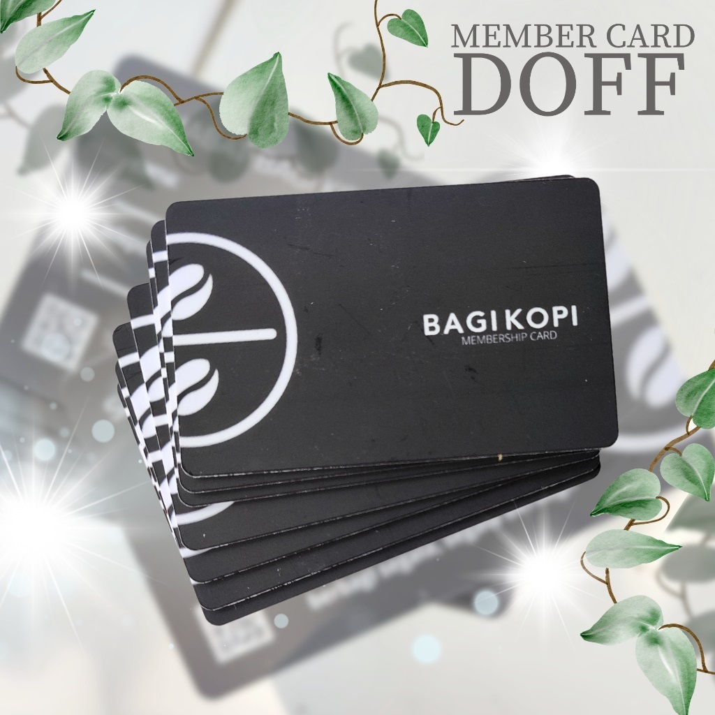 Jual ID CARD CUSTOM DOFF 1 2 SISI / BAHAN PVC TEBAL 0,9 mm / Tidak ...