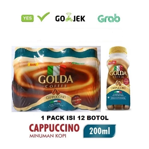 Jual GOLDA COFFEE / KOPI SIAP MINUM / 1 PACK ISI 12 BOTOL / 200ML ...