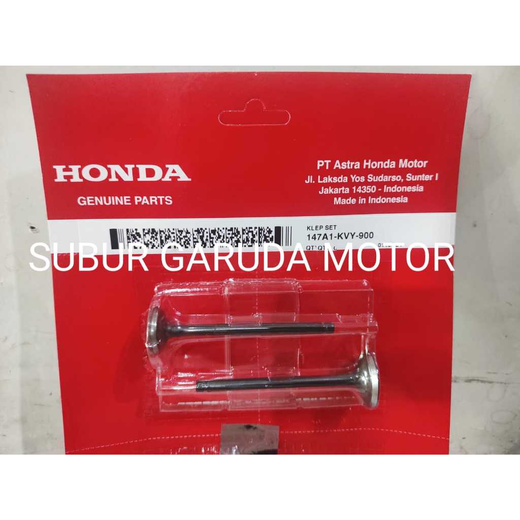 Jual KLEP SET BEAT KARBURATOR SCOOPY KARBU SPACY MERK AHM TIPE KVY ...