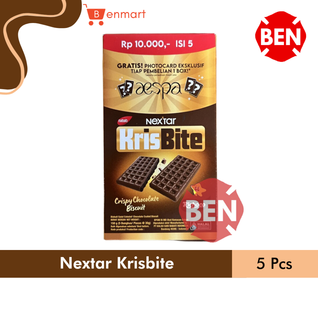 Jual Nextar Krisbite 1 Box isi 5 Pcs - Nabati Richoco Kris Bite Crispy ...