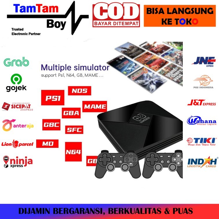 Jual Android TV Box And Game Box G5 4K UHD RAM 2GB ROM 8GB Smart TV ...