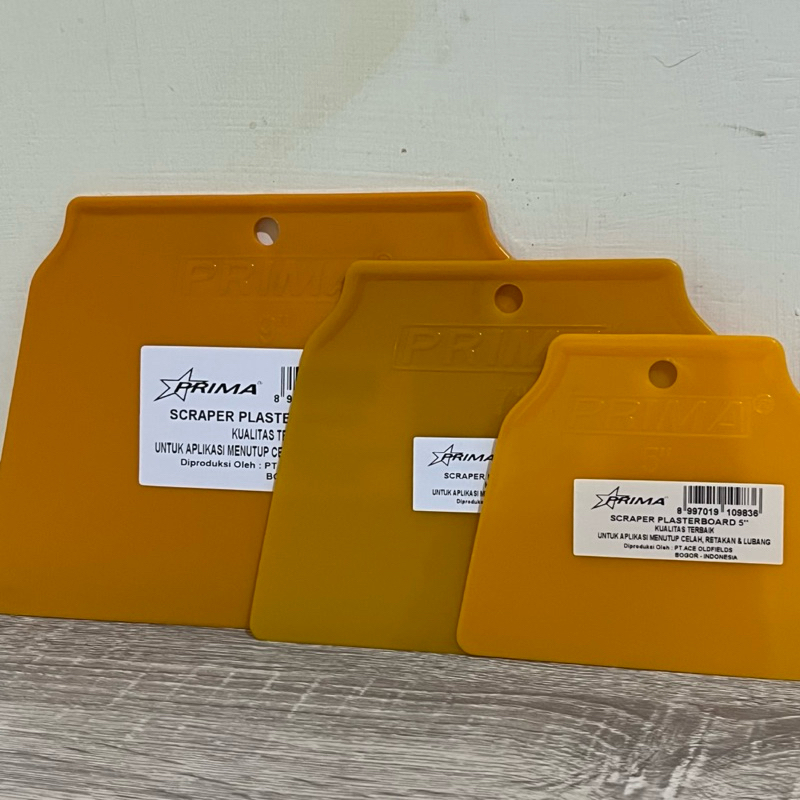 Jual Kape Plastik Pvc Prima Oren 5" 7” 9” Inch Inch | Scrapper Skrap ...