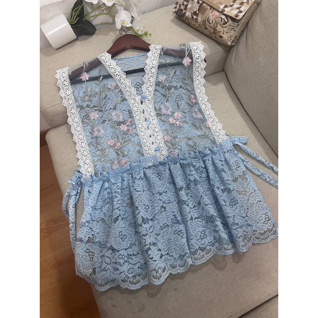 Jual Vest / Rompi outer multiwarna kombinasi brokat by batik.er25 ...