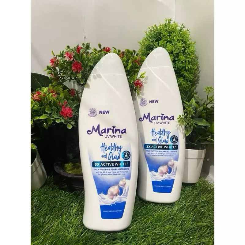 Jual MARINA | MARINA UV HEALTHY AND GLOW (marina biru) | Shopee Indonesia