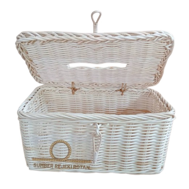 Jual Kotak Tisu Bahan Rotan/RATTAN TISSUE BOX | Shopee Indonesia