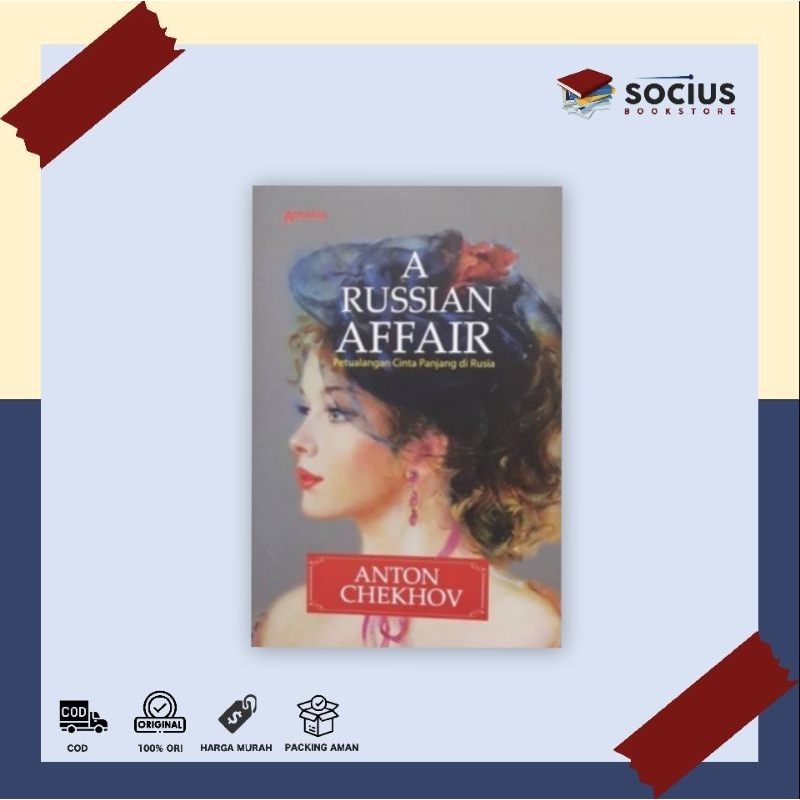Jual BUKU NOVEL [ ORIGINAL ] A RUSSIAN AFFAIR ( PETUALANGAN CINTA ...