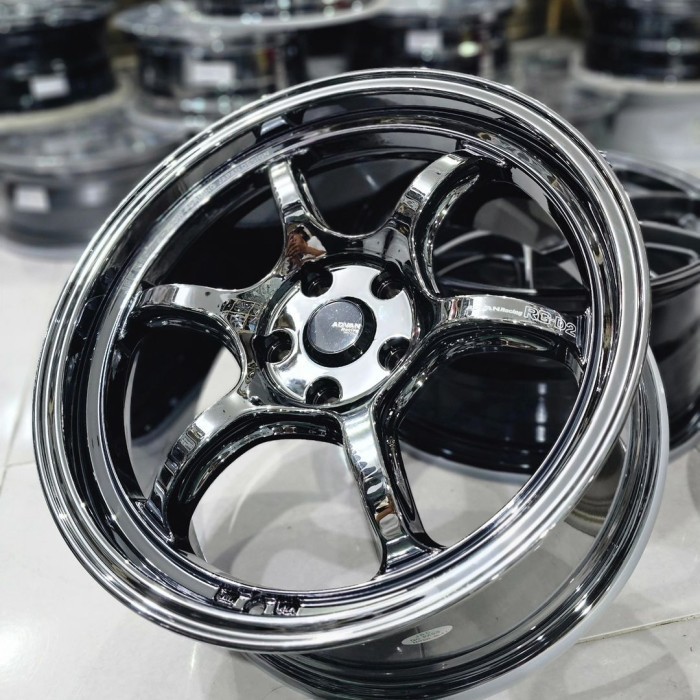 Jual velg racing 18 ADVAN RG D2 R18 Innova Alphard Vellfire voxy mazda ...