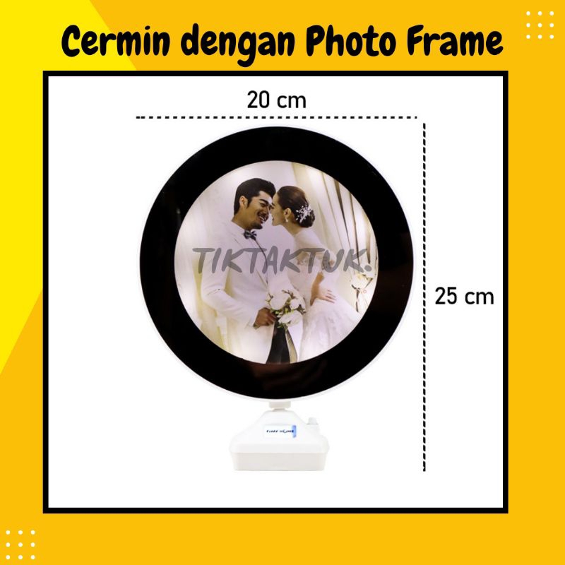 Jual Cermin Magic Mirror dengan Photo Frame/kaca led | Shopee Indonesia