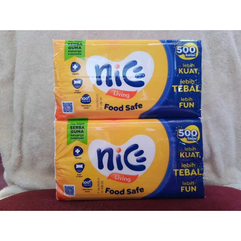 Jual Nice 500 lembar /tissue facial/ tissue wajah nice (isi 500 Helai ...