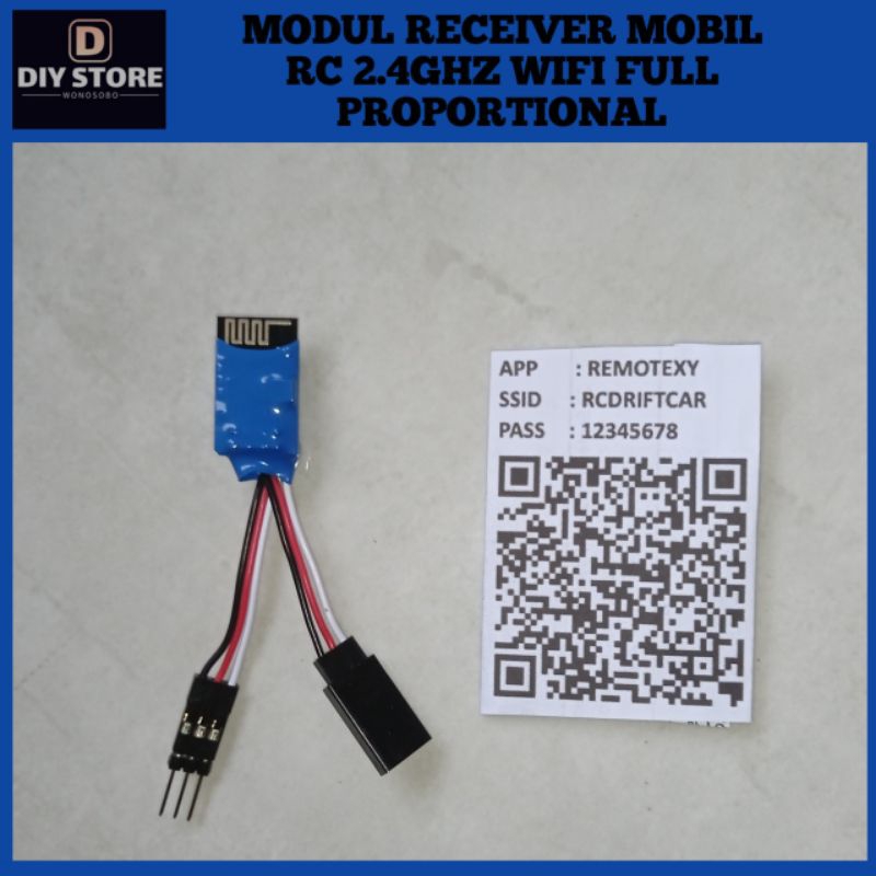 Jual Receiver Mobil Remote RC Car Full Propo 2.4Ghz Wifi Smartphone ...