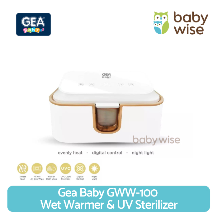 Jual Gea Baby GWW-100 Wet Warmer & UV Sterilizer - Penghangat Tissue ...