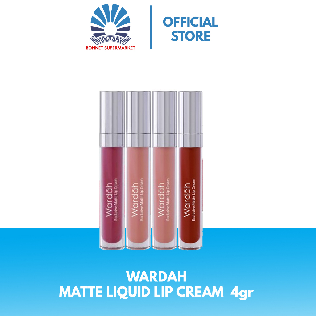 Jual Wardah Exclusive Matte Lip Cream 4g | Shopee Indonesia