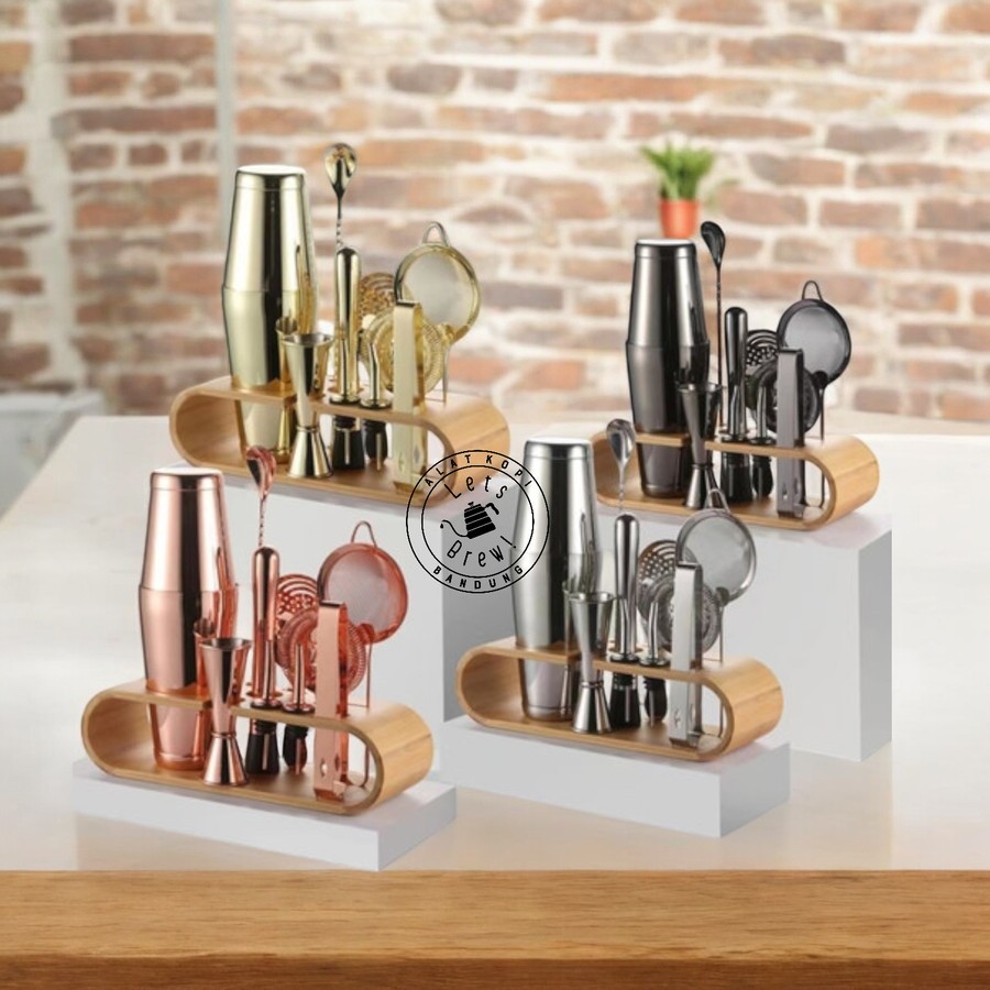 Jual Bartender Set 11in1 alat Bar / Bartender Tools / set Bartender ...
