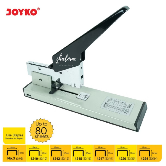 Jual [PCS] HEAVY DUTY STAPLER BESAR JOYKO HD-12N/24 / JEPRETAN JOYKO / STAPLES JOYKO / HEKTER ...