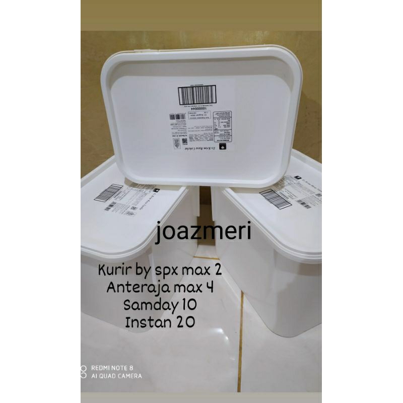 Jual box ember toples bekas es krim diamond 8 l | Shopee Indonesia