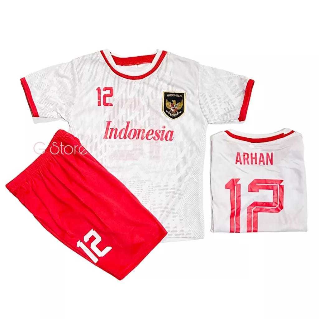 Jual COD SETELAN BAJU BOLA TIMNAS MERAH ARHAN INDONESIA TERBARU 2024 ...