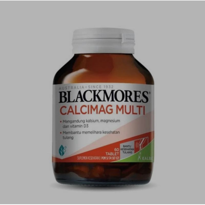 Jual Blackmores Calcimag Multi 60 Tablet | Shopee Indonesia