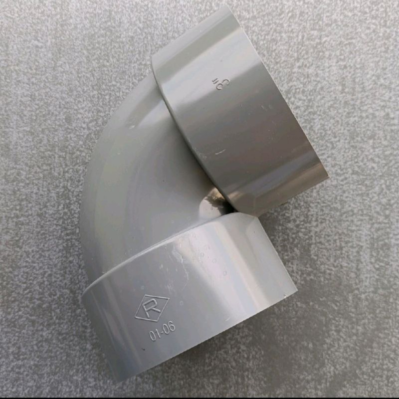 Jual Knee Elbow Rucika 3" Inch Tipe D Sambungan Siku Pipa PVC | Shopee Indonesia