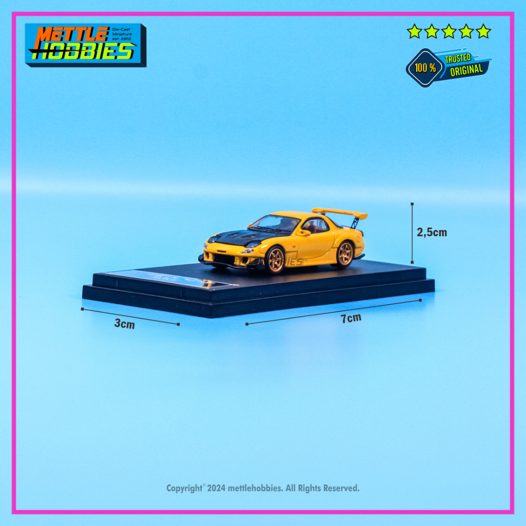 Jual Briscale Micro BSC Mazda RX-7 FD3S RE Amemiya Diecast Miniatur Mobil 1:64 | Shopee Indonesia