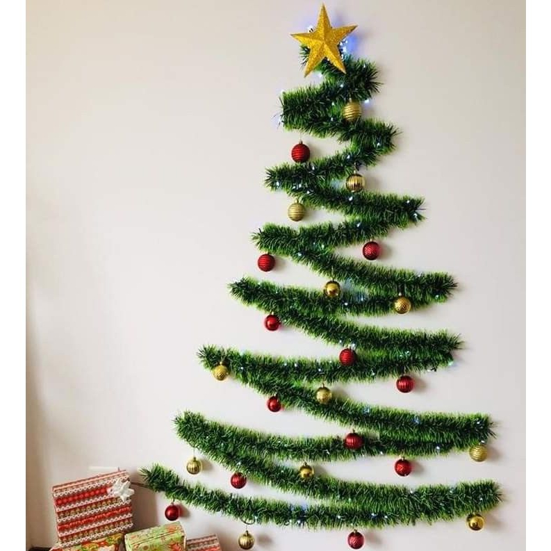 Jual Slinger Natal Tebal 5cm Rumbai Pohon Natal Panjang Selinger Hiasan ...